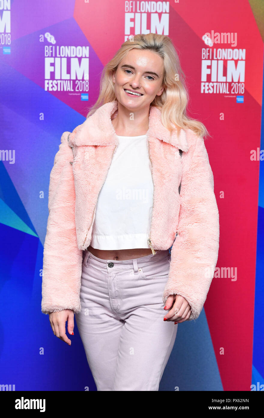 Grace Chatto attending the Benjamin Premiere as part of the BFI London ...