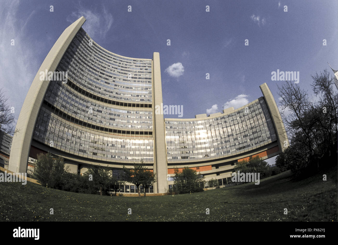 Uno City Vienna, Austria, Vienna, 22. District, UNO City Stock Photo ...