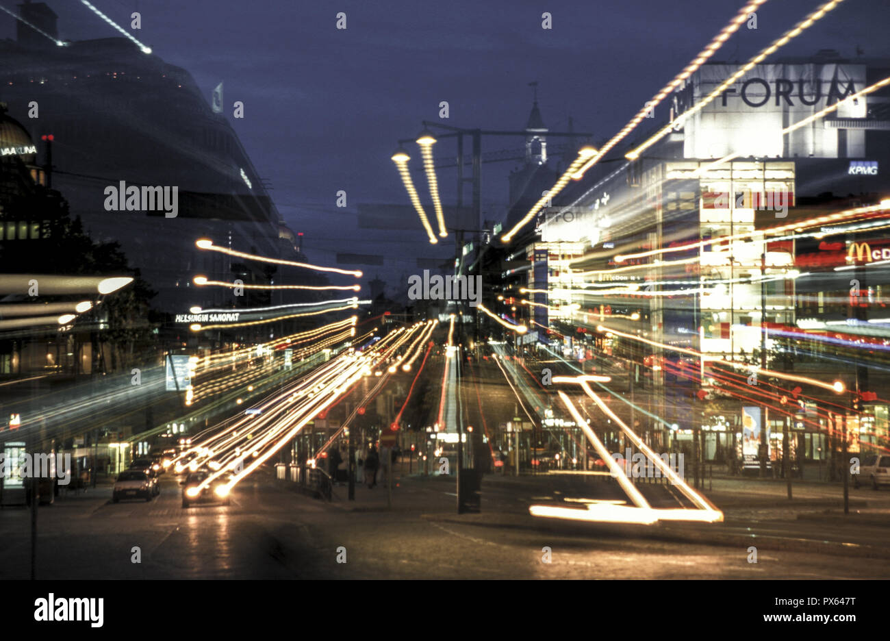 Helsinki by night hi-res stock photography and images - Alamy