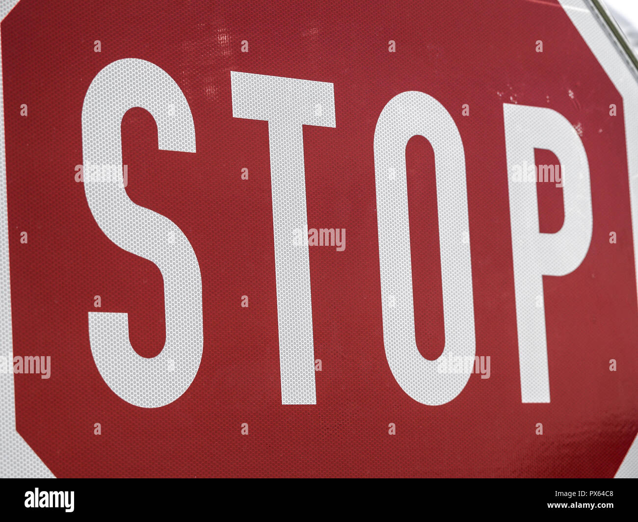 Traffic sign, stop Stock Photo - Alamy
