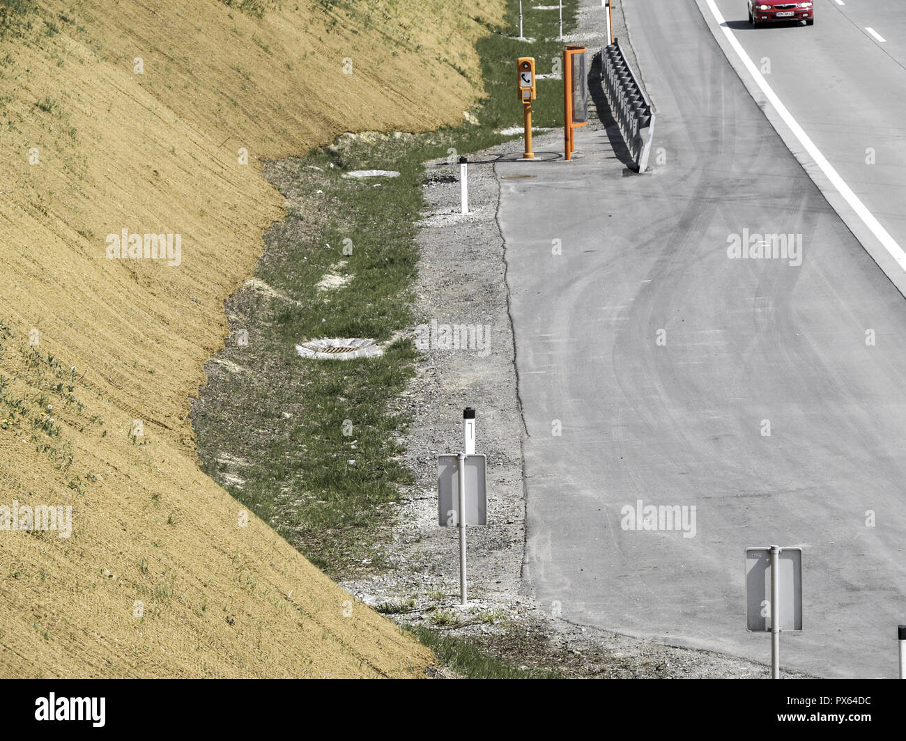 Motorway breakdown area hi-res stock photography and images - Alamy