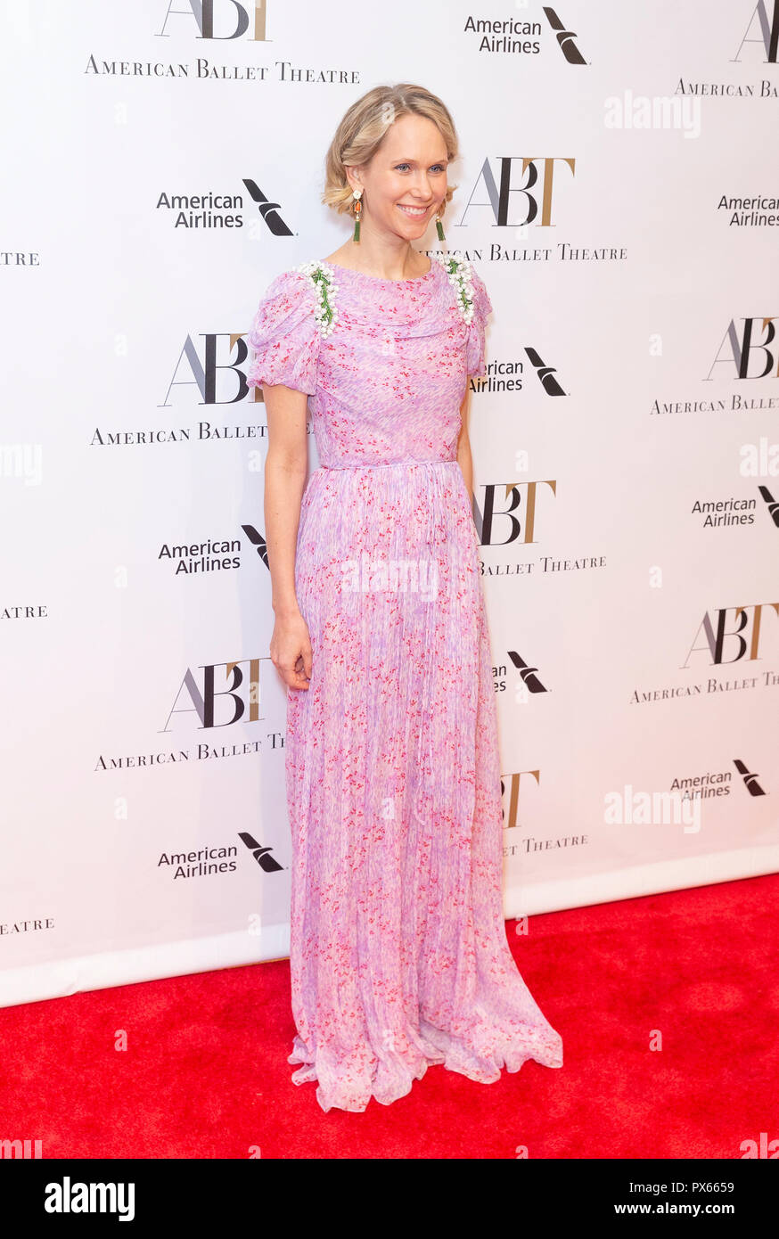 New York, United States. 17th Oct, 2018. Indre Rockefeller wearing ...