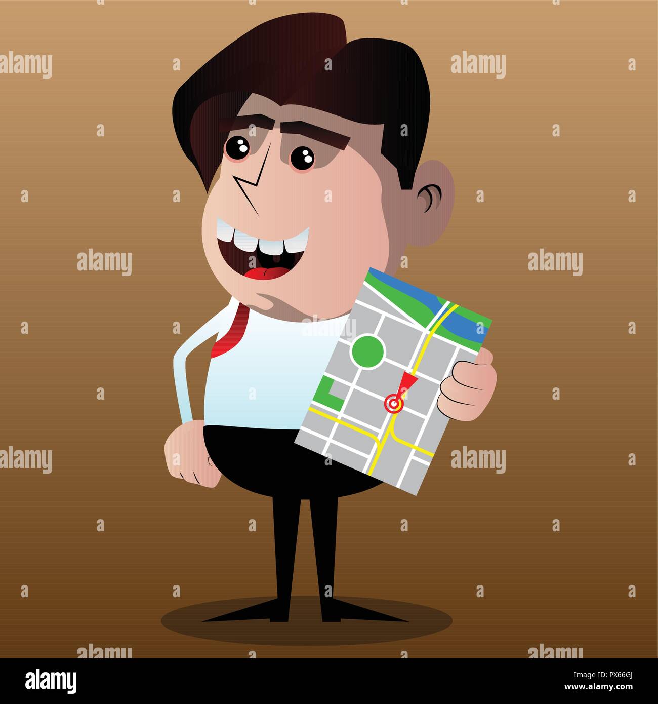 Local school boy Stock Vector Images - Alamy