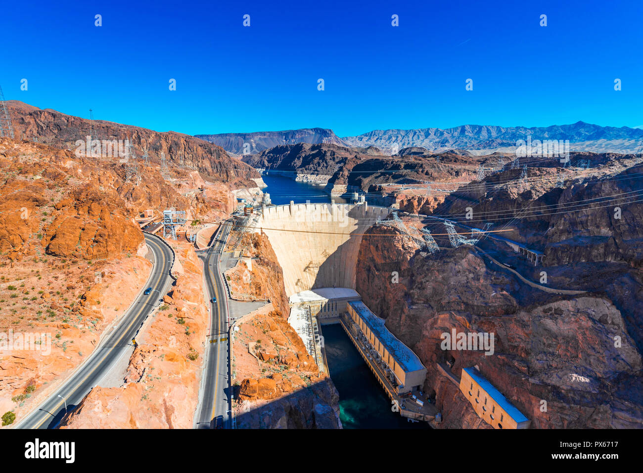 Hoover Dam From Space