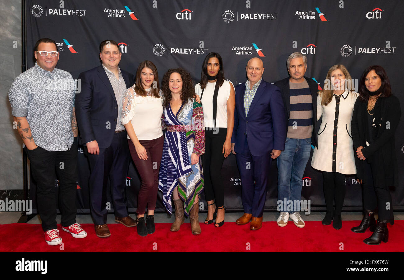 New York, United States. 18th Oct, 2018. Judges of TV series Top Chef ...