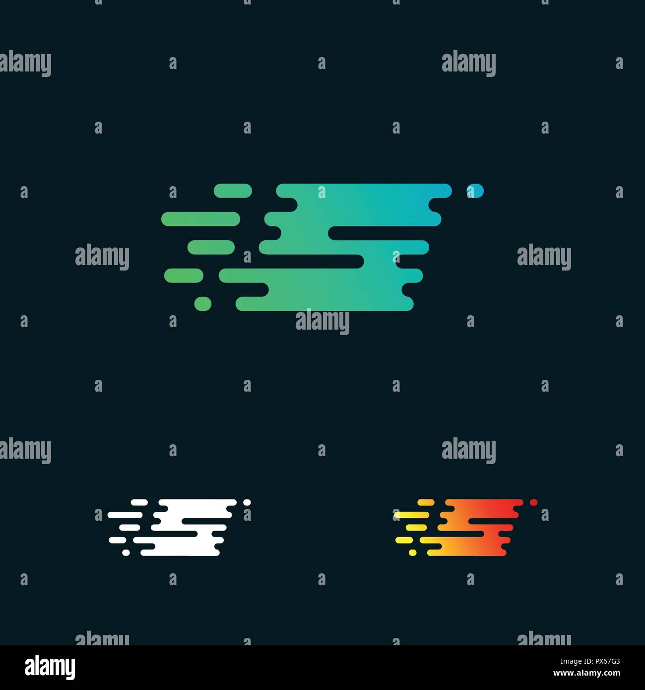 letter S modern speed shapes logo design vector Stock Vector Image ...