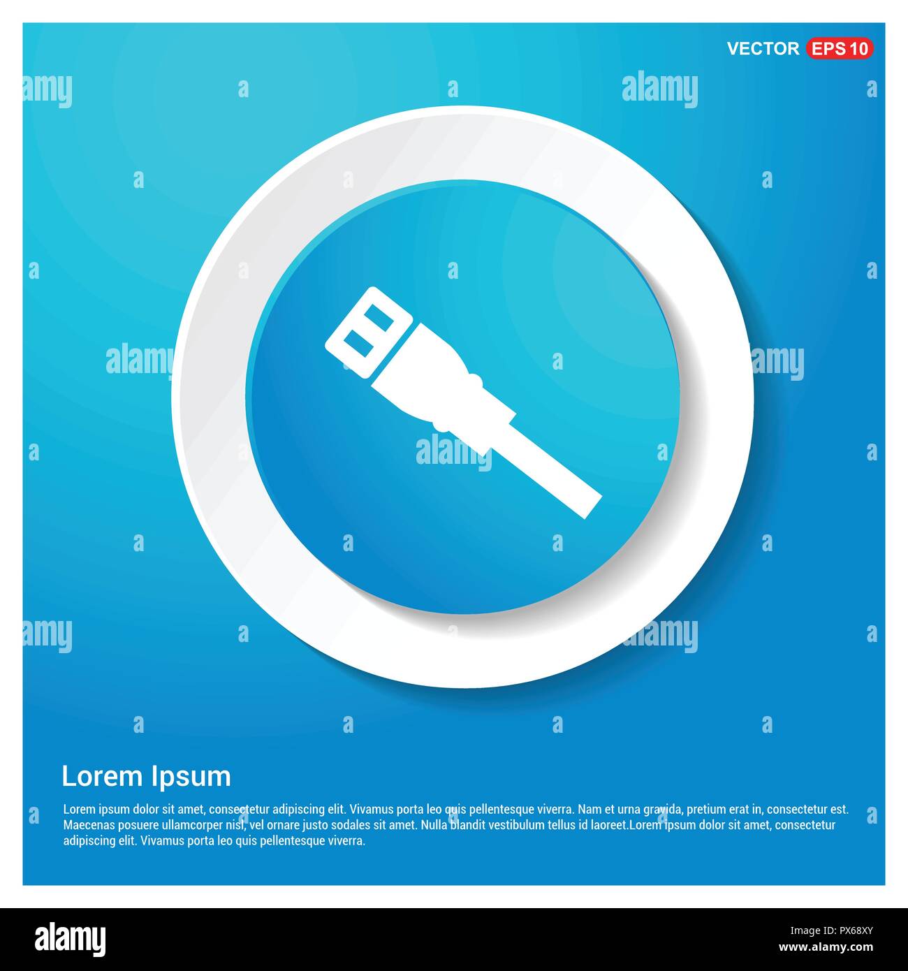 Ethernet Cable Icon Stock Vector Image & Art - Alamy