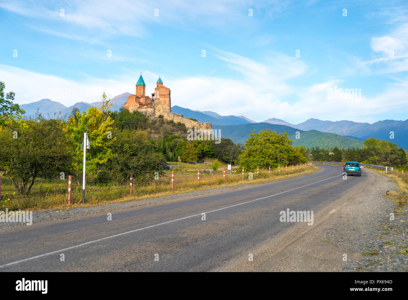 Gremi Monastery Complex and royal residence in Georgia, located in ...