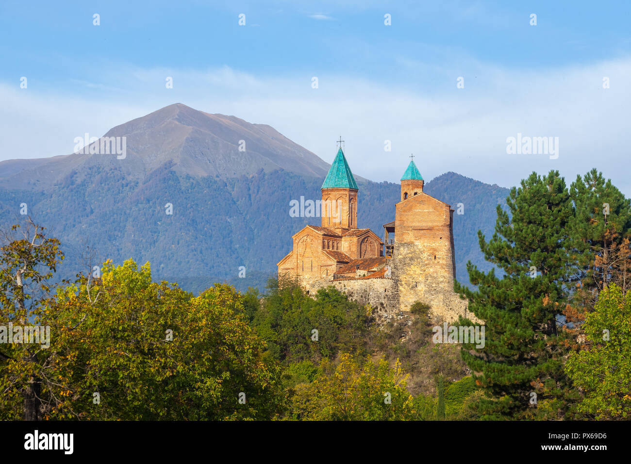 Gremi Monastery Complex and royal residence in Georgia, located in ...