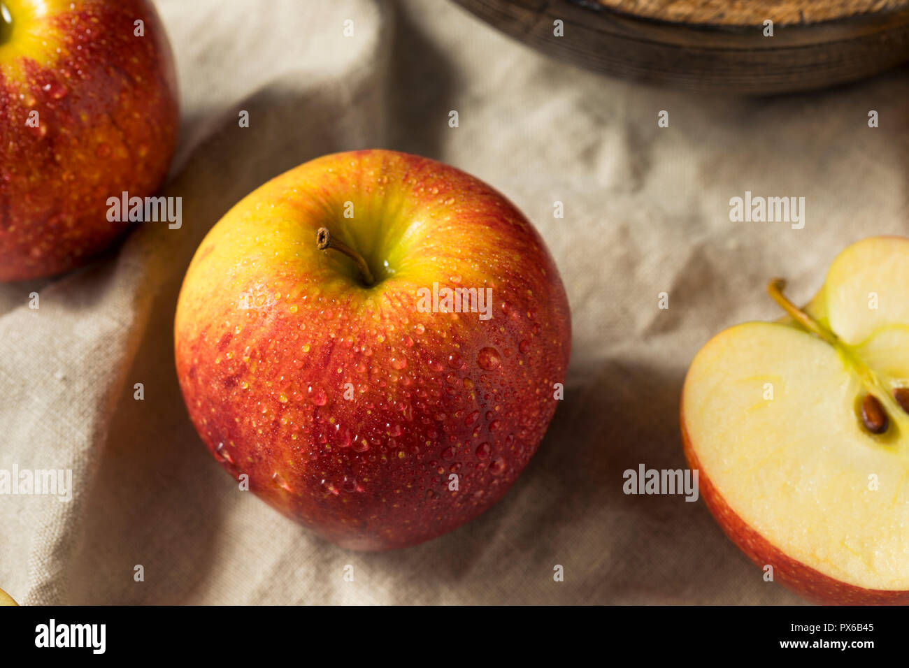 Raw Red Organic Envy Apples Ready to Eat Stock Photo - Alamy
