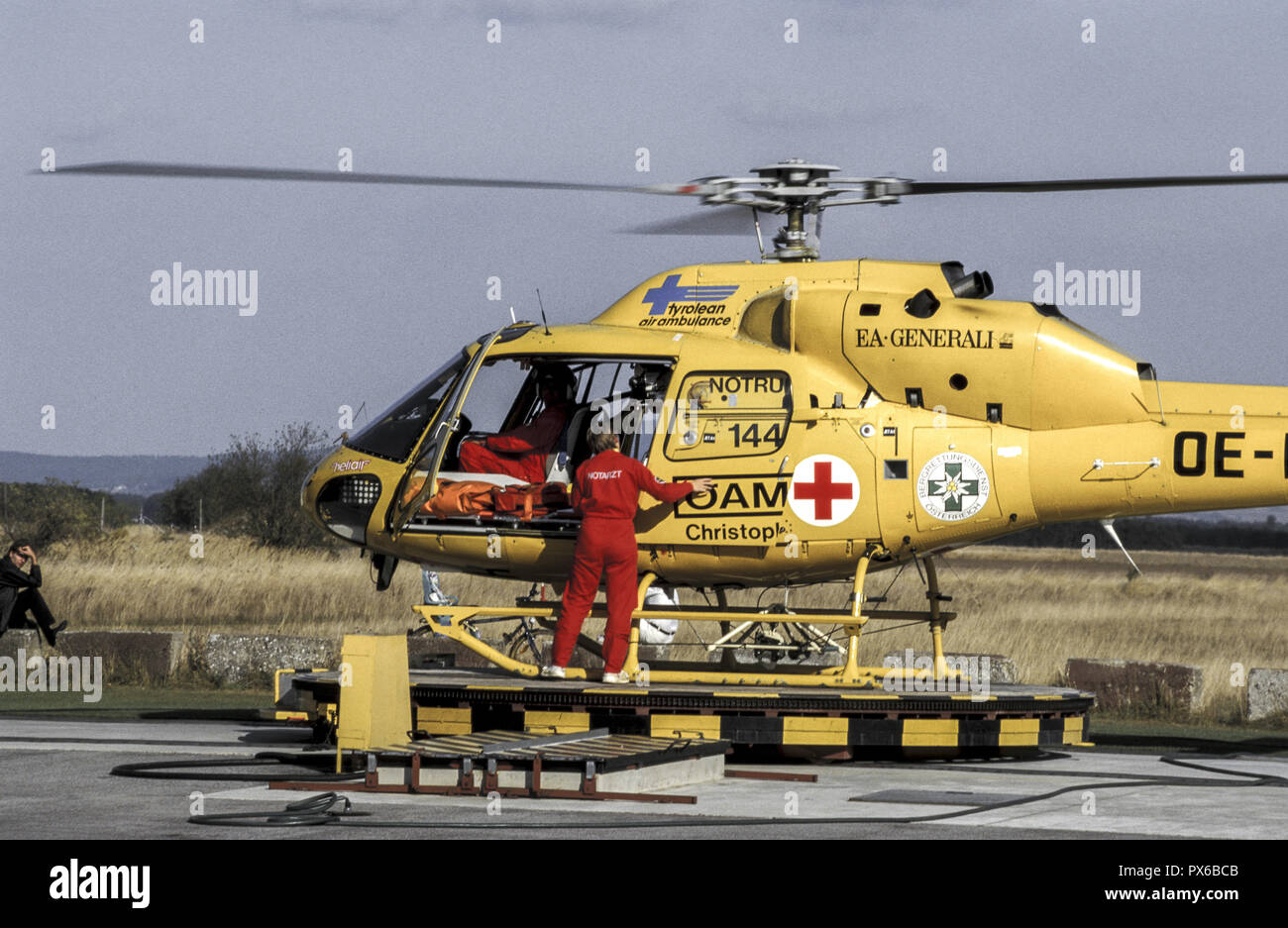 Civil defence helicopter hi-res stock photography and images - Alamy