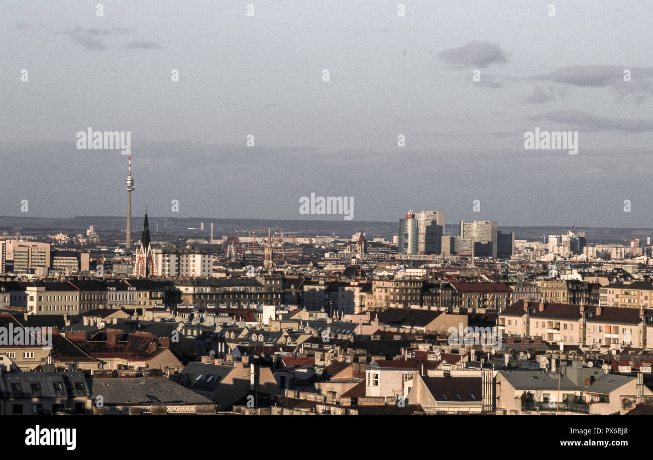 Vienna birds eye view hi-res stock photography and images - Alamy
