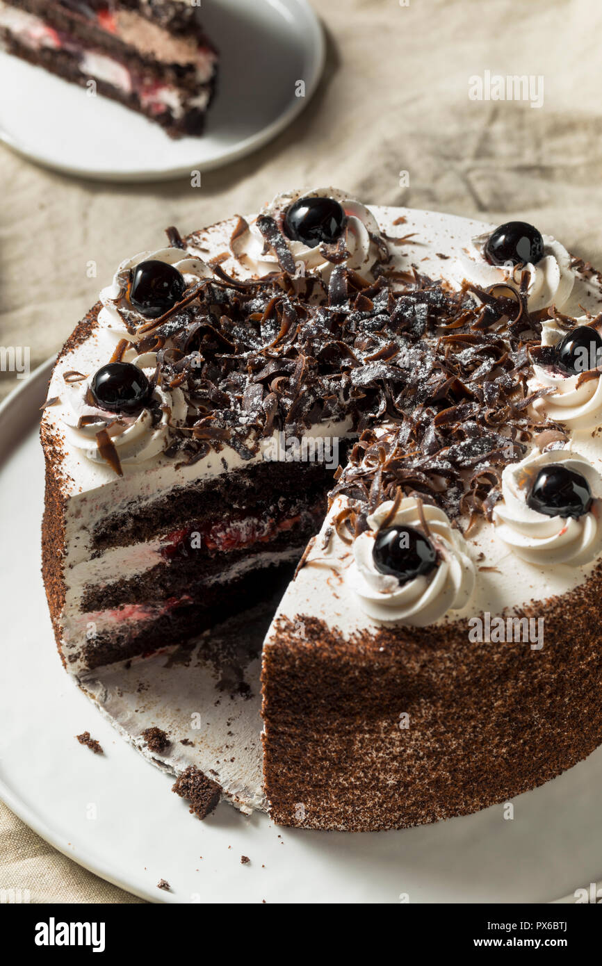 Black forest pastry hi-res stock photography and images - Alamy