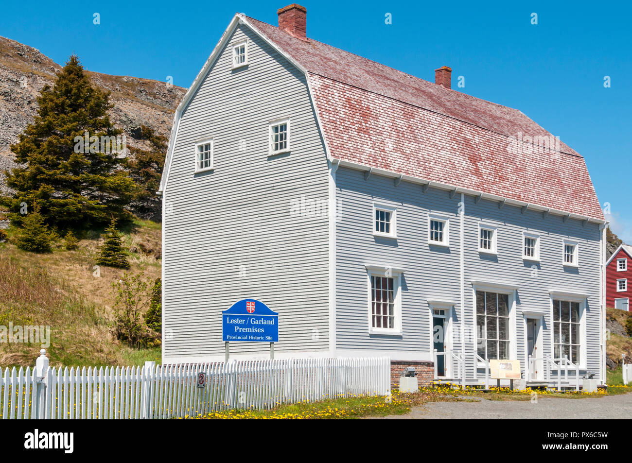 Canadian town 1700s hi-res stock photography and images - Alamy