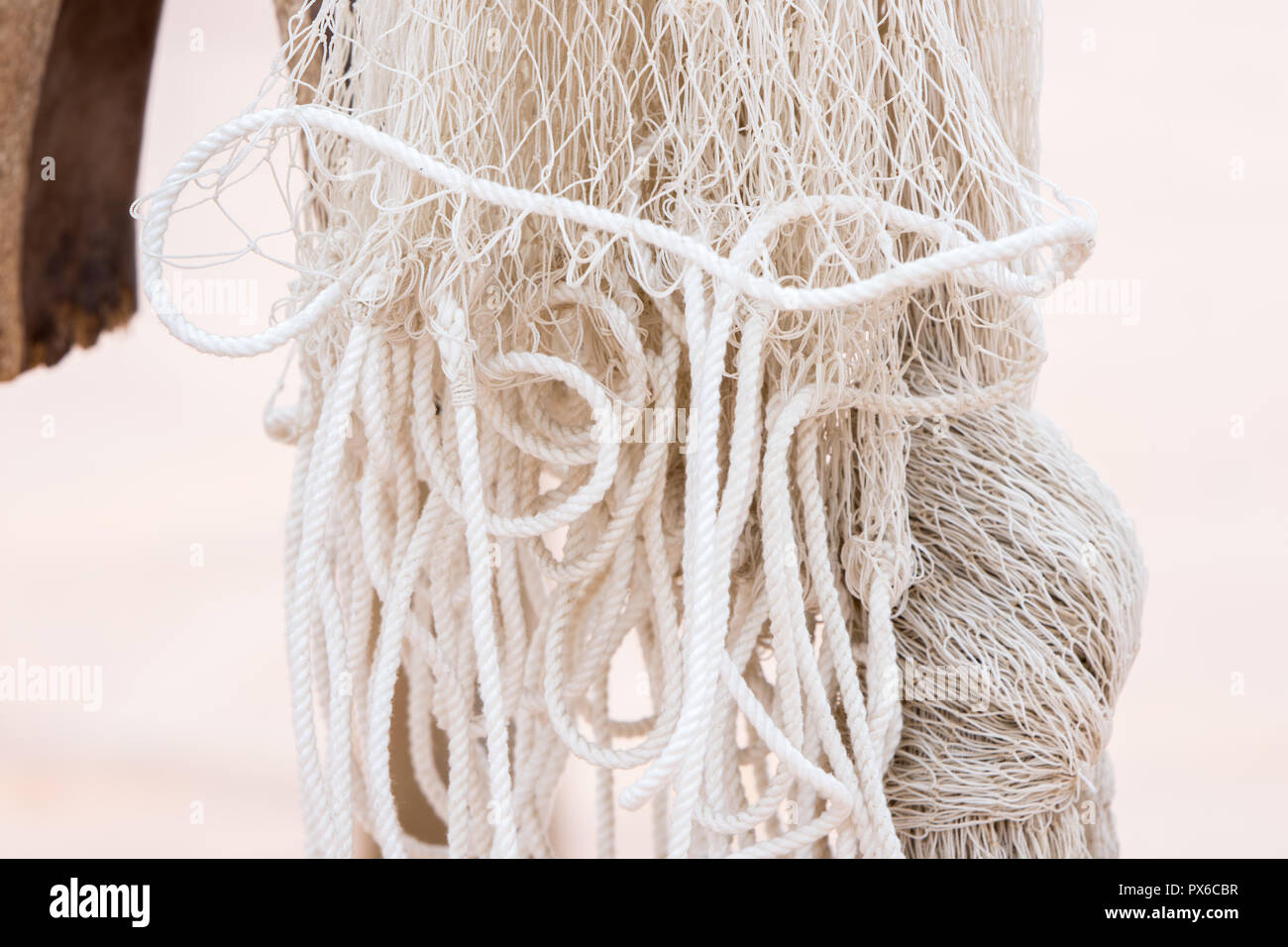 white fishing net Stock Photo - Alamy