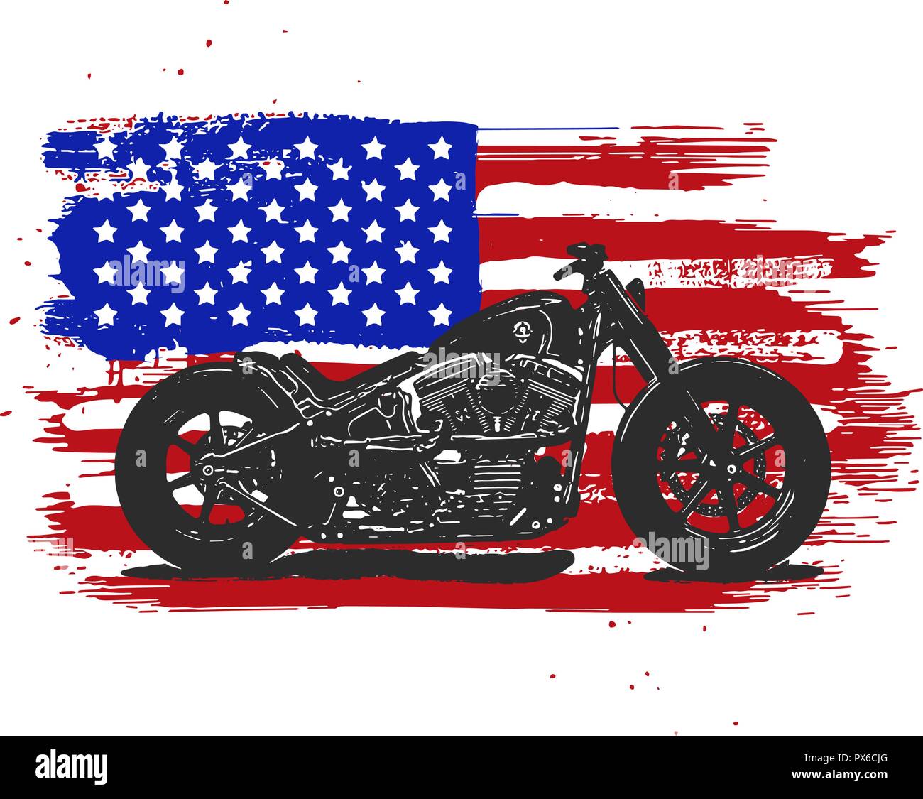 1960s motorcycle chopper hi-res stock photography and images - Alamy