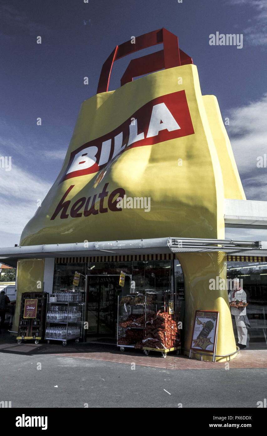 Billa shop, Austria, Lower Austria, Southern Lower Austria, Wiener ...