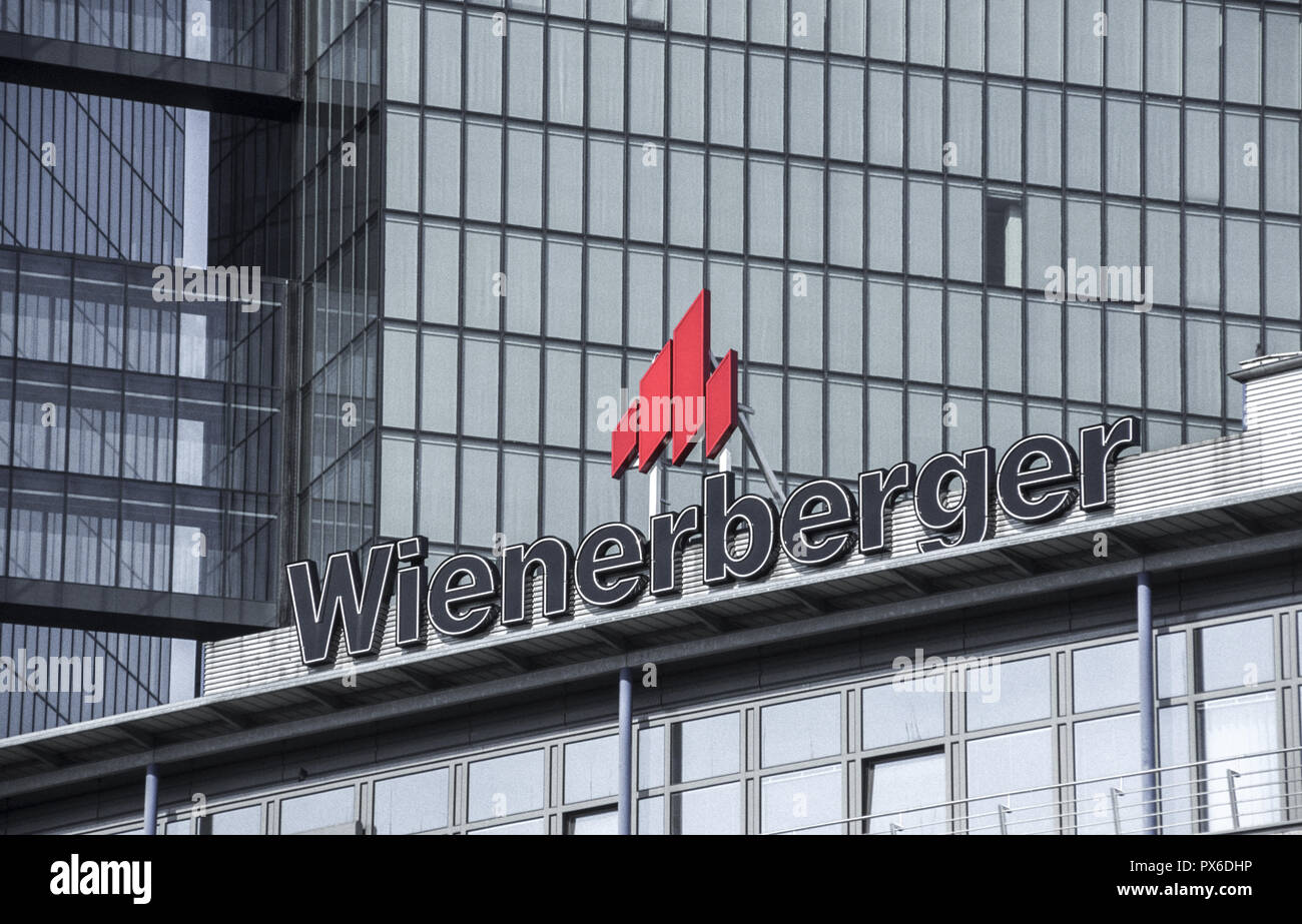 Wienerberger, Twin Tower, Austria, Vienna, 10. district, Wienerberg ...