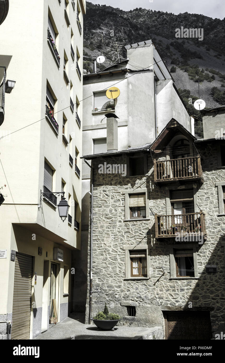 Andorra La Vella, capital, Andorra Stock Photo - Alamy
