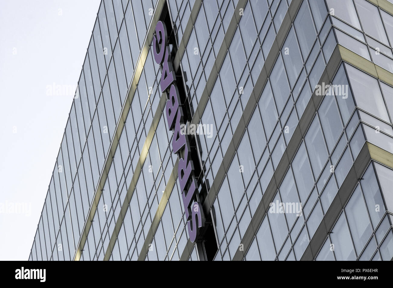 Vienna, Danube City, modern architecture, STRABAG Building, Austria, 22 ...