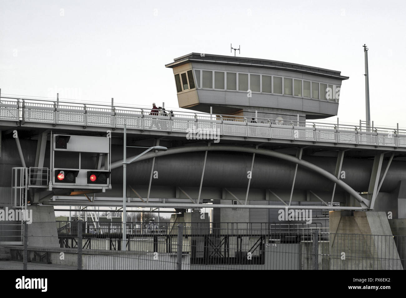 Vienna, hydroelectric power plant Freudenau, Austria, Freudenau Stock ...
