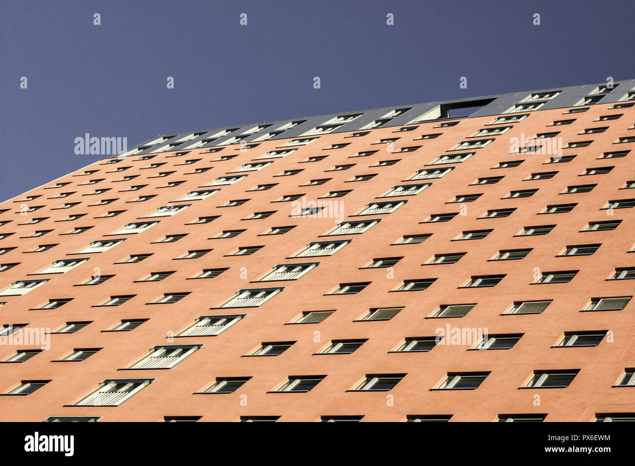 Wienerberg City, modern architecture, blocks of flats, Austria, Vienna ...