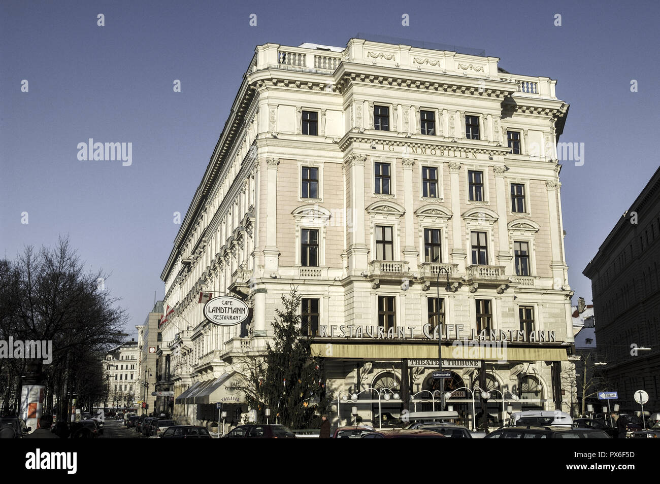 Cafe Landtmann Vienna, Austria, Vienna, cafe Stock Photo - Alamy