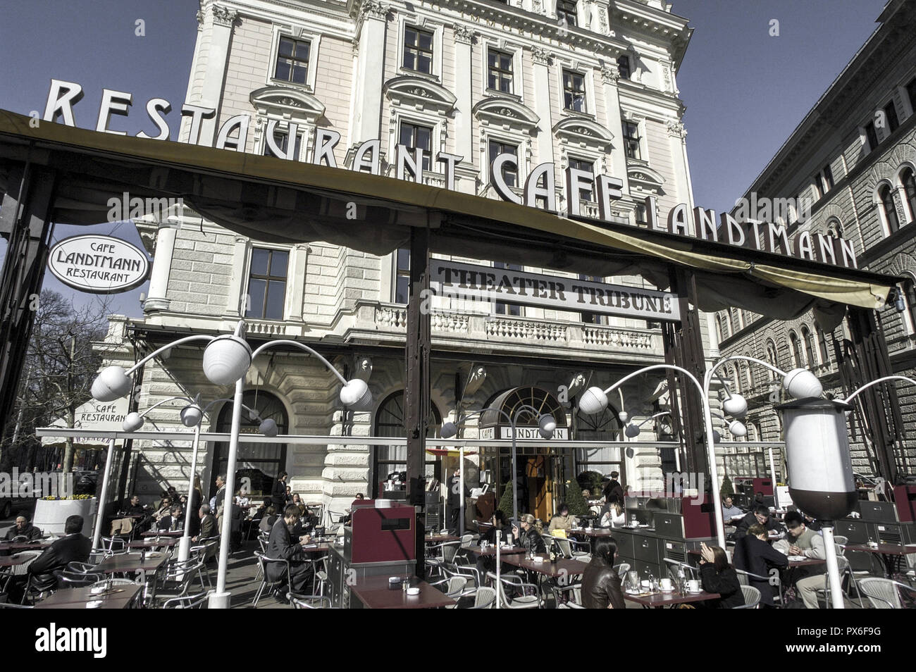 Cafe Landtmann Vienna, Austria, Vienna, cafe, Cafe Landtmann Stock ...