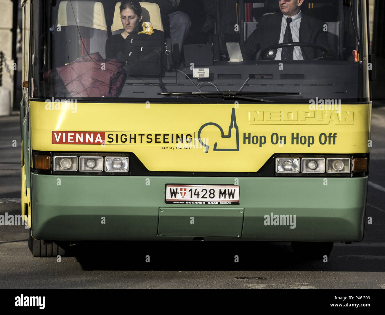 Bus Vienna Sightseeing Hop on Hop off, Austria, Vienna, 1. district ...