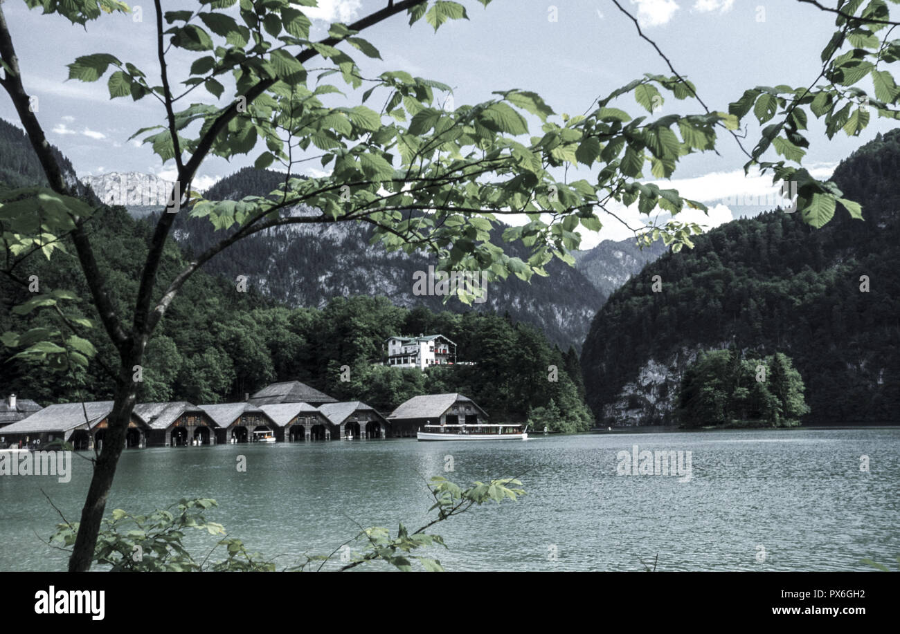 Lake Koenigssee, Germany, Bavaria, Koenigssee Stock Photo - Alamy