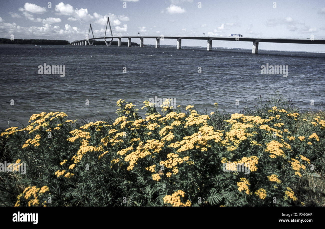 Bridge, Denmark, Falster Stock Photo - Alamy