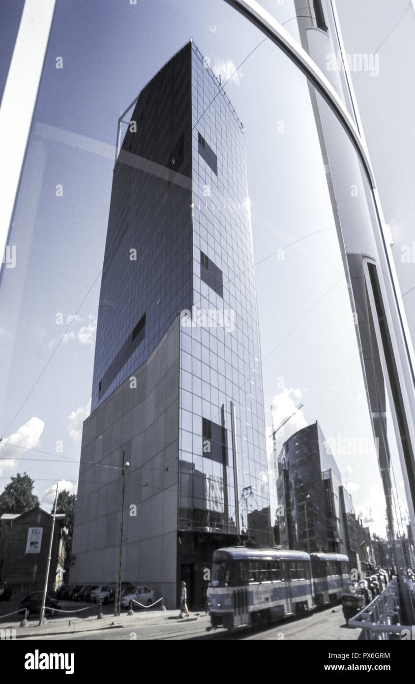 Tallinn, modern bank building, Estonia Stock Photo - Alamy
