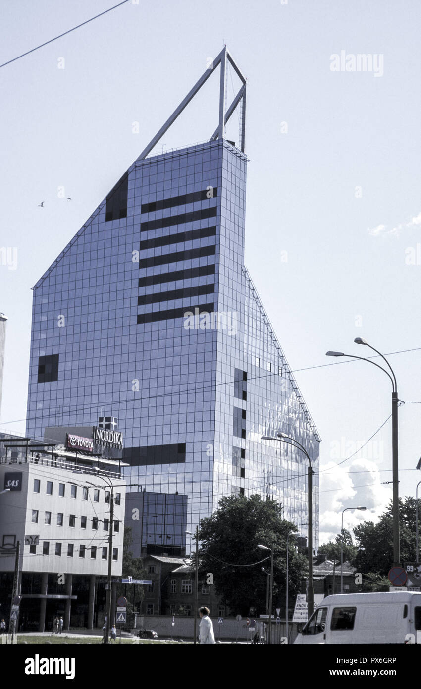Tallinn, modern bank building, Estonia Stock Photo - Alamy