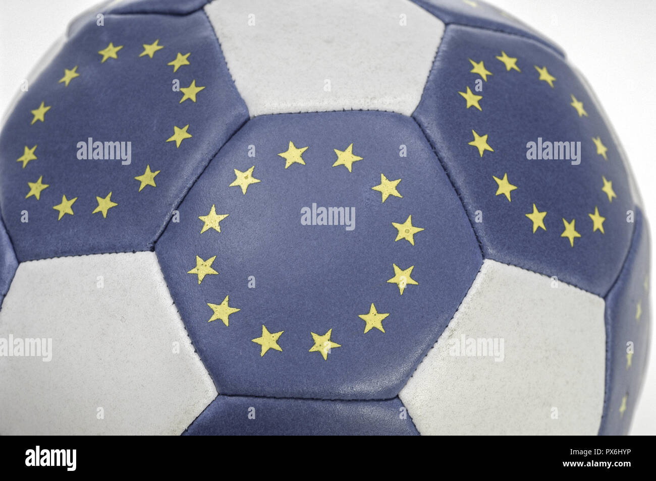Soccer, ball, European Union Stock Photo - Alamy