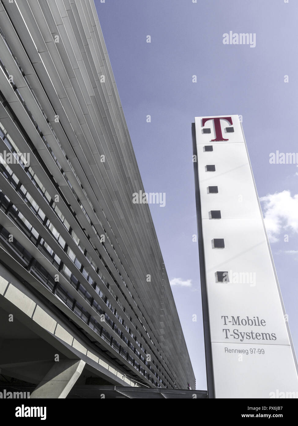 Vienna t mobile building t center st hi-res stock photography and ...