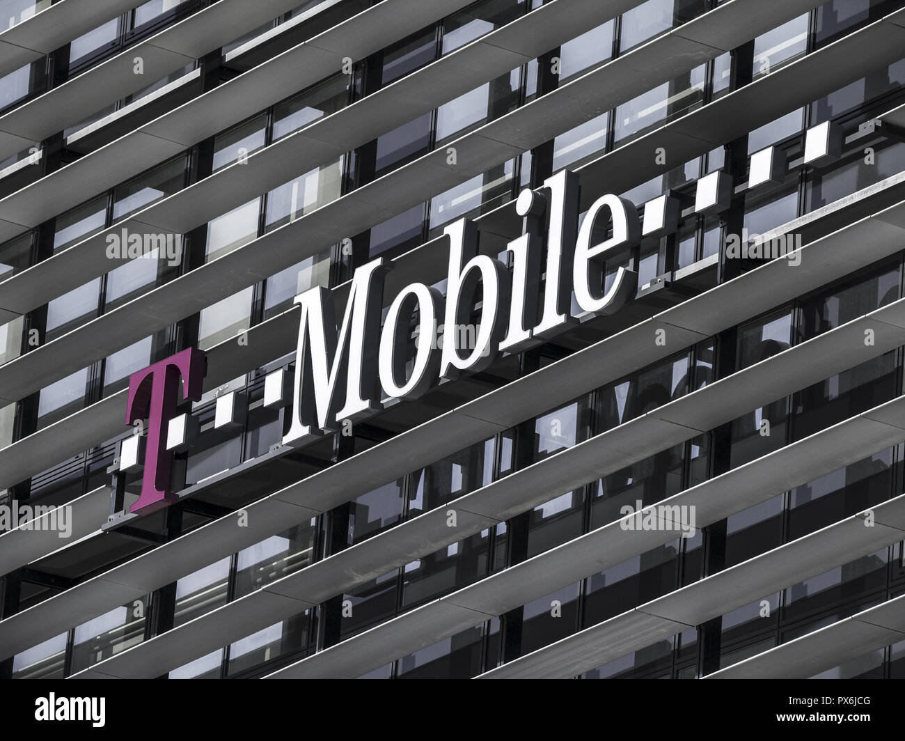 Vienna t mobile building t center st hi-res stock photography and ...