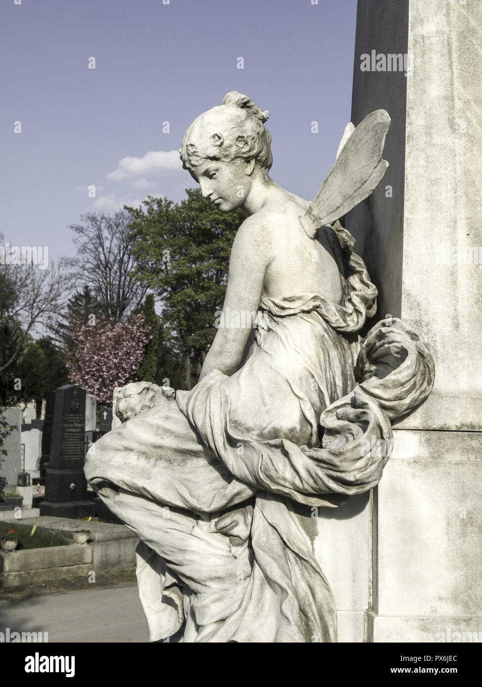 Vienna, central cemetery, Austria, 11. district, central graveyard ...