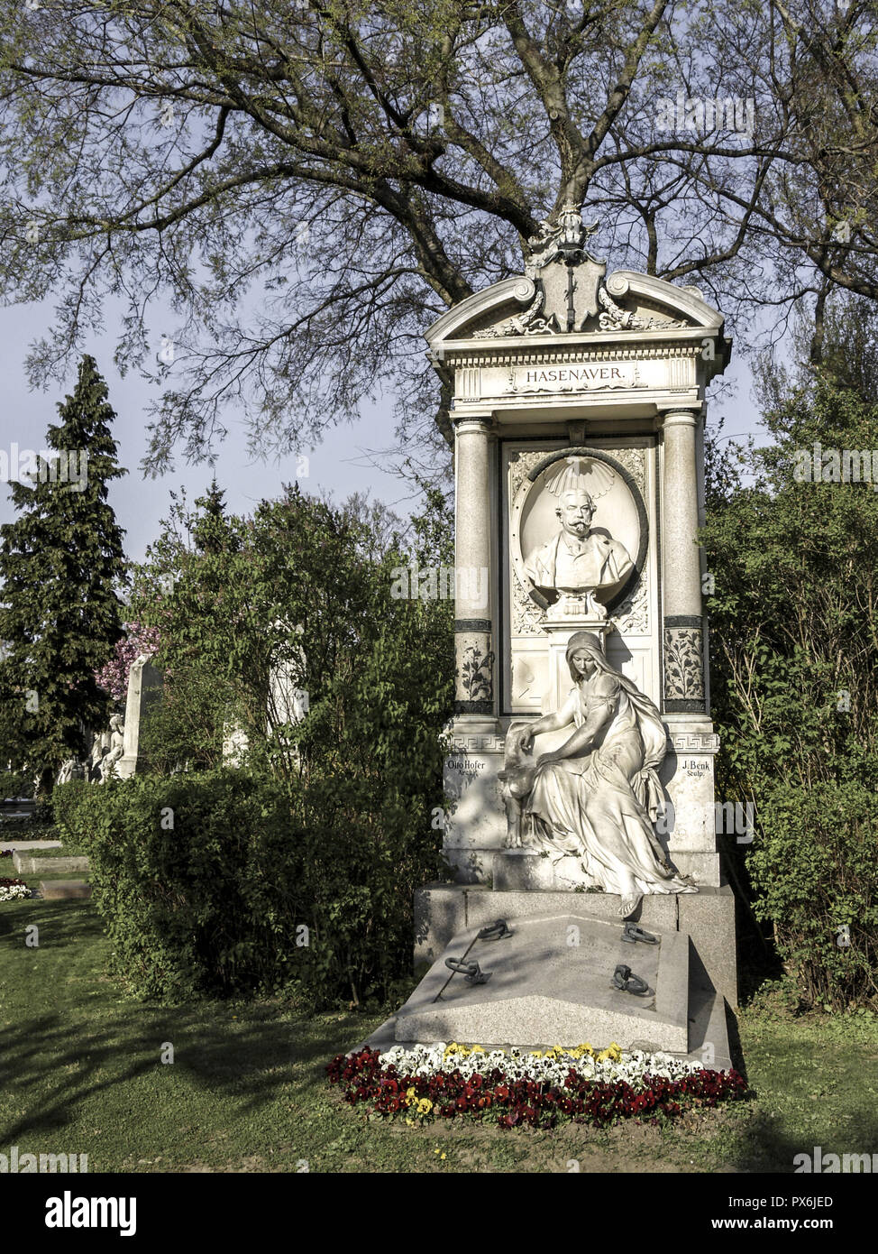 Vienna, central cemetery, Austria, 11. district, central graveyard ...