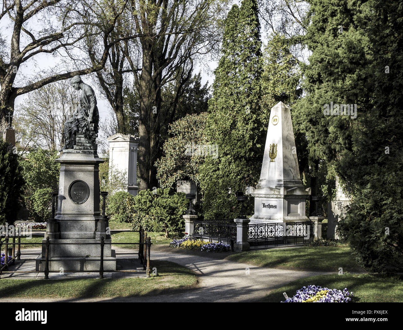 Vienna, central cemetery, Austria, 11. district, central graveyard ...