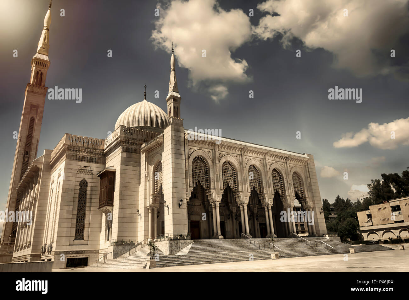 The mosque of Emir Abdelkader - Constantine, Algeria Stock Photo - Alamy