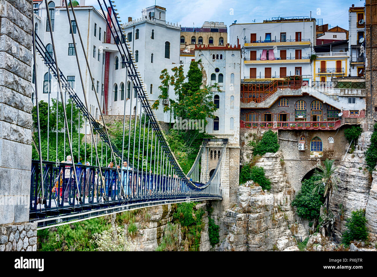 Constantine algeria bridge hi-res stock photography and images - Alamy