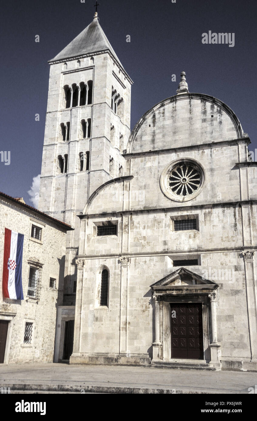 Zadar, church, Croatia, Dalmatia Stock Photo - Alamy