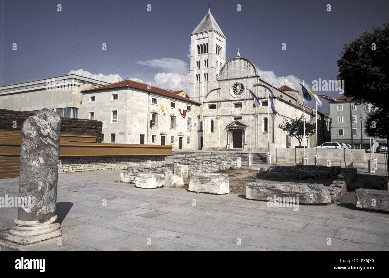 Zadar, church, Croatia, Dalmatia Stock Photo - Alamy