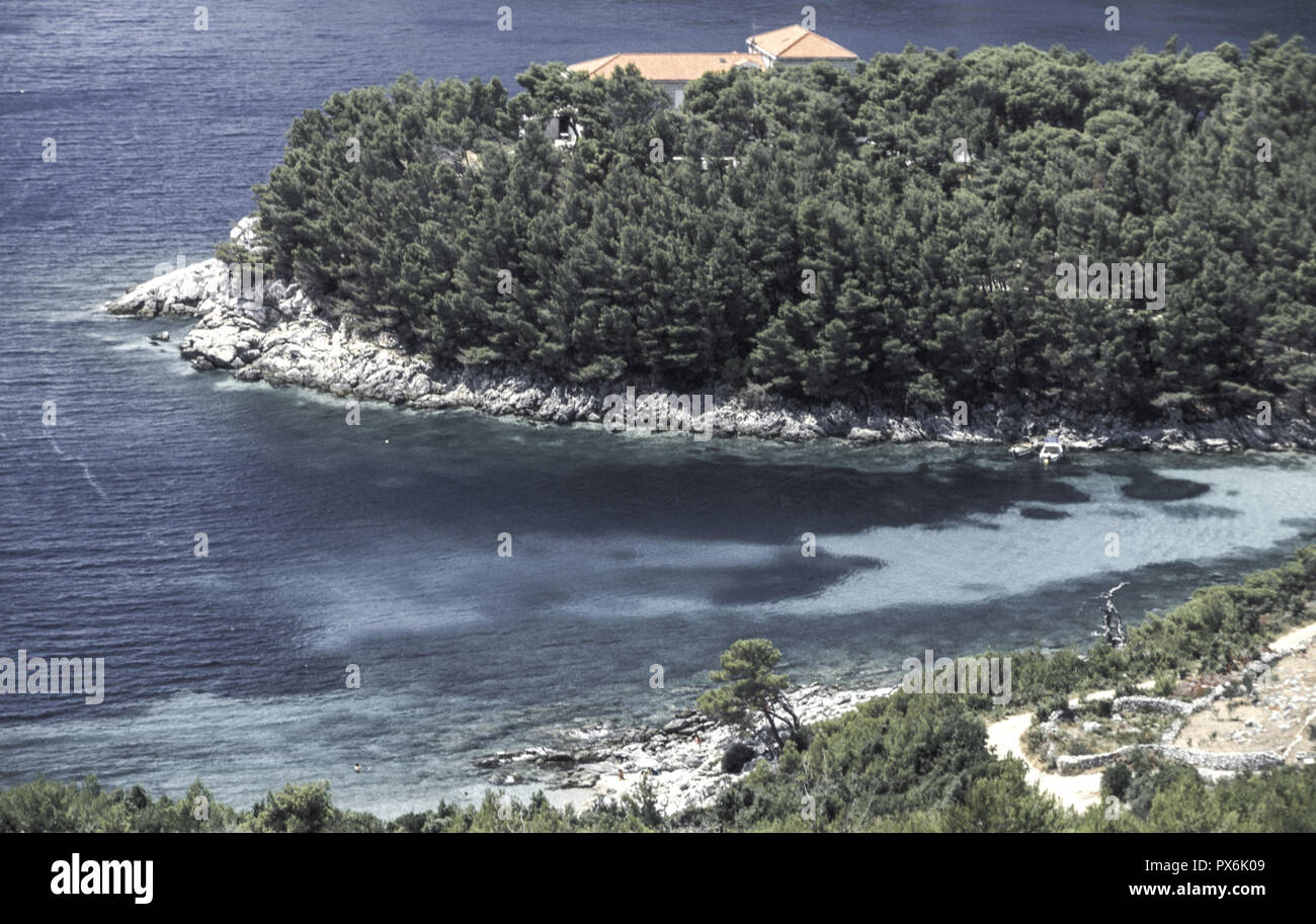 Bay of Trstenik, Croatia, Peninsula Peljesac, Trstenik Stock Photo - Alamy
