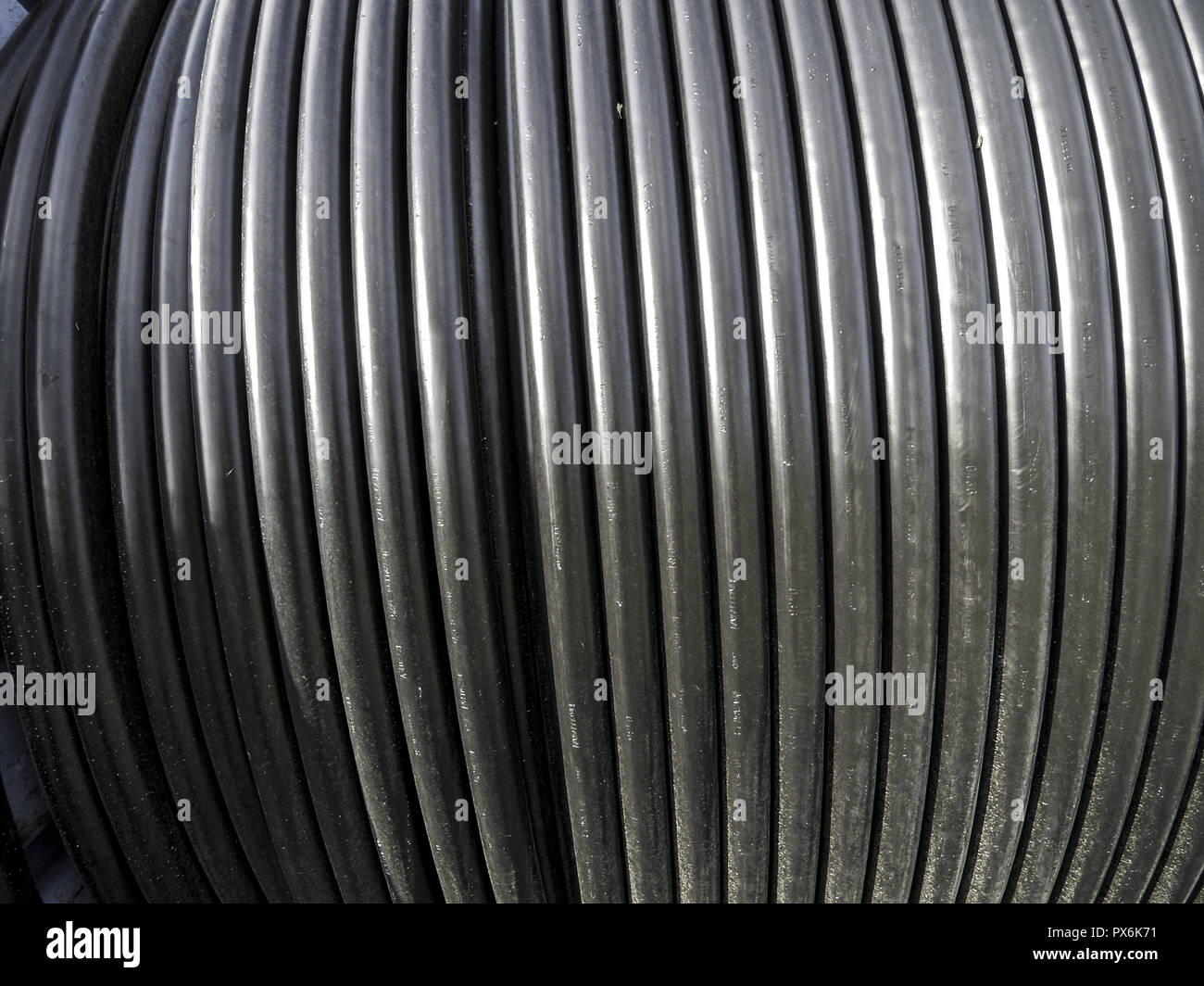 Cable roll, cable reel Stock Photo - Alamy
