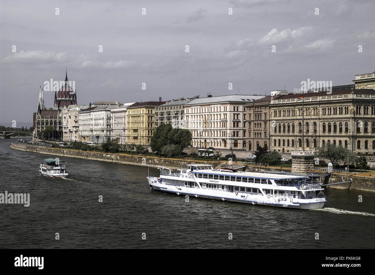 City view of Budapest in spring-time, Hungary, Budapest Stock Photo - Alamy