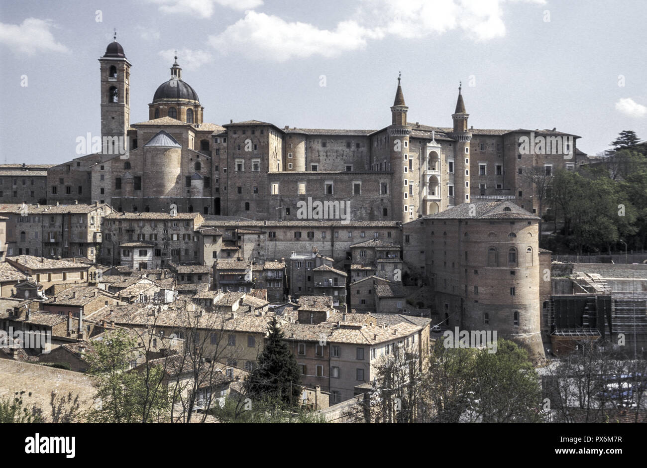 UNESCO World Heritage City, Urbino, Italy, Marken Stock Photo - Alamy