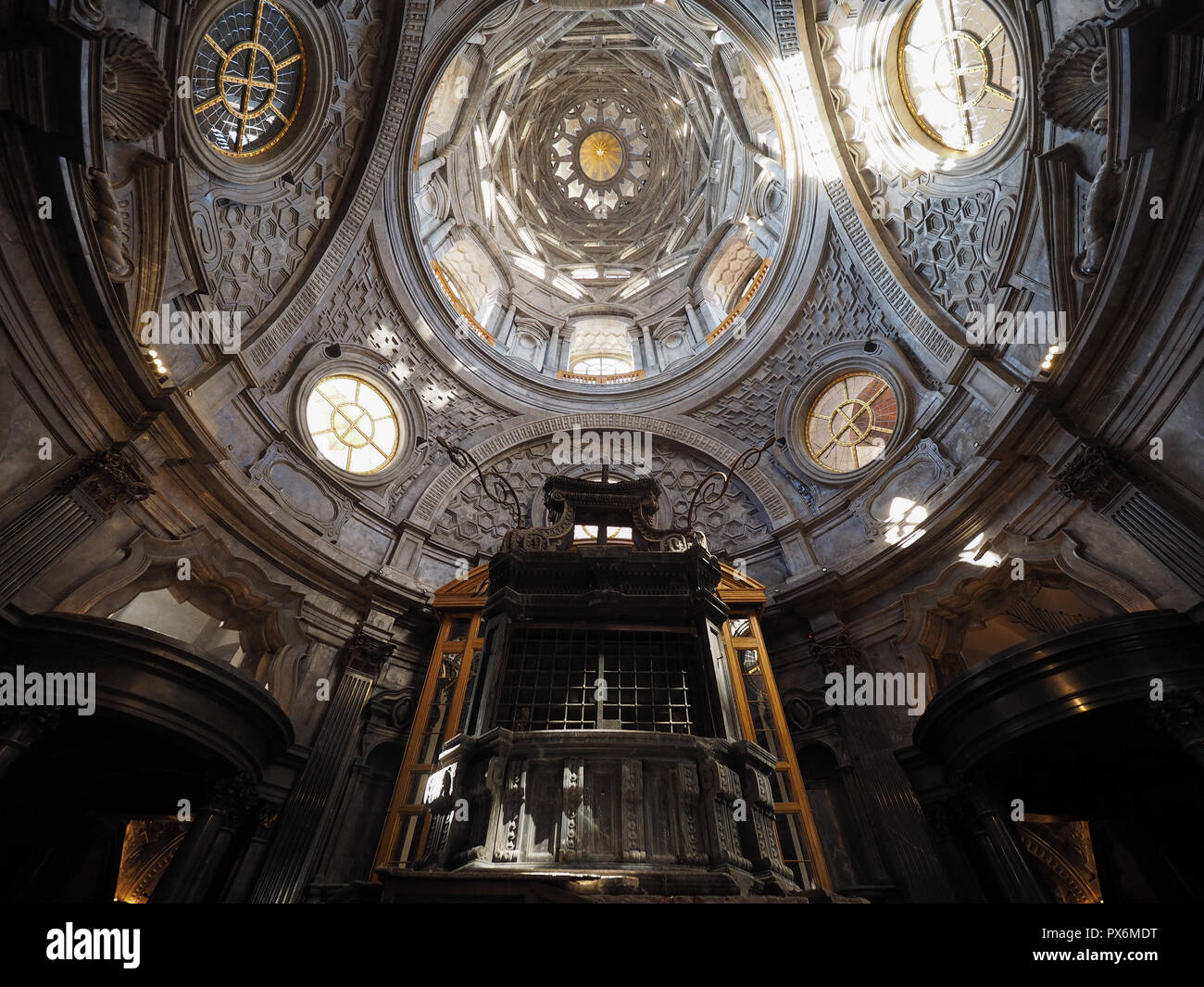 Chapel of the holy shroud dome hi-res stock photography and images - Alamy