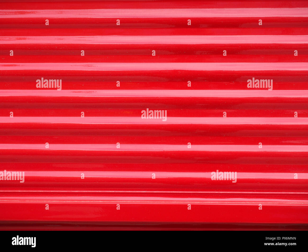 red corrugated steel metal texture useful as a background Stock Photo ...