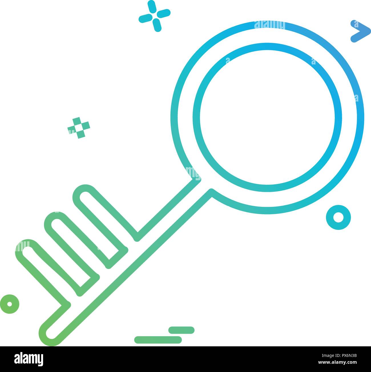 key security object protection safety icon vector desige Stock Vector ...